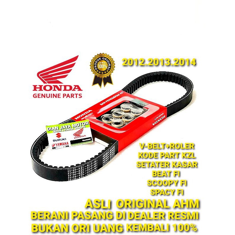 Jual ( AHM ) Panbel Set Plus Roller KZL Original Honda Genuine Part ...