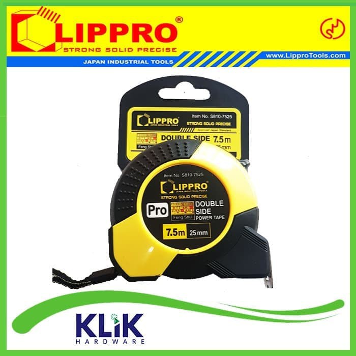 Jual Lippro Roll Meter Fengsui 7 5 Meter X 25 Mm Rol Meteran Hongsui