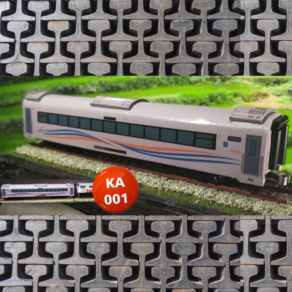 Jual Kereta Api Indonesia Seri Gerbong kereta (Handmade) | Shopee Indonesia