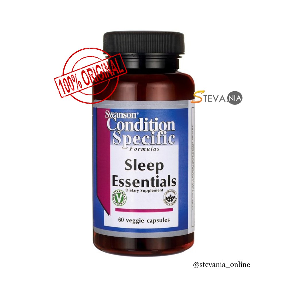 Jual Swanson Sleep Essentials Melatonin 3MG 60 Veggie Capsules Original | Shopee Indonesia