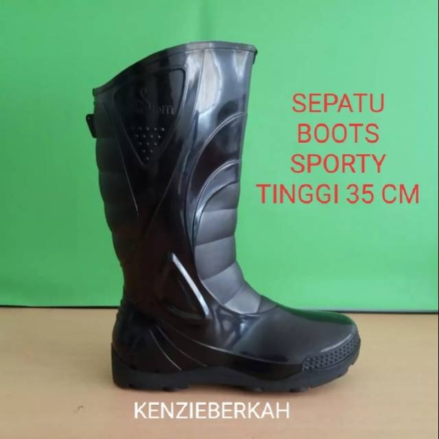 Jual SEPATU BOOTS STEFFI MODEL SPORTY / BLACK BLACAK | Shopee Indonesia