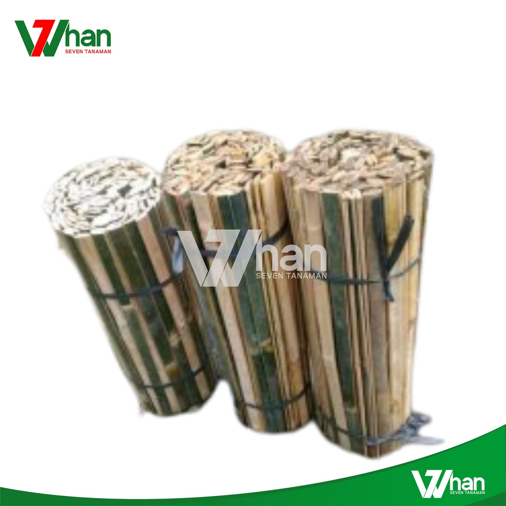 Jual 1 METER IRATAN BAMBU BELAHAN BAMBU WHAN7 TANAMAN | Shopee Indonesia