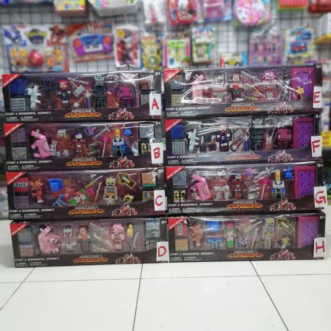 Jual Minecraft - mainan minecraft - action figure minecraft - minicraft ...