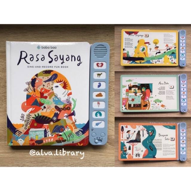 Jual Buku RASA SAYANG - Sing and Record Fun Book | Shopee Indonesia