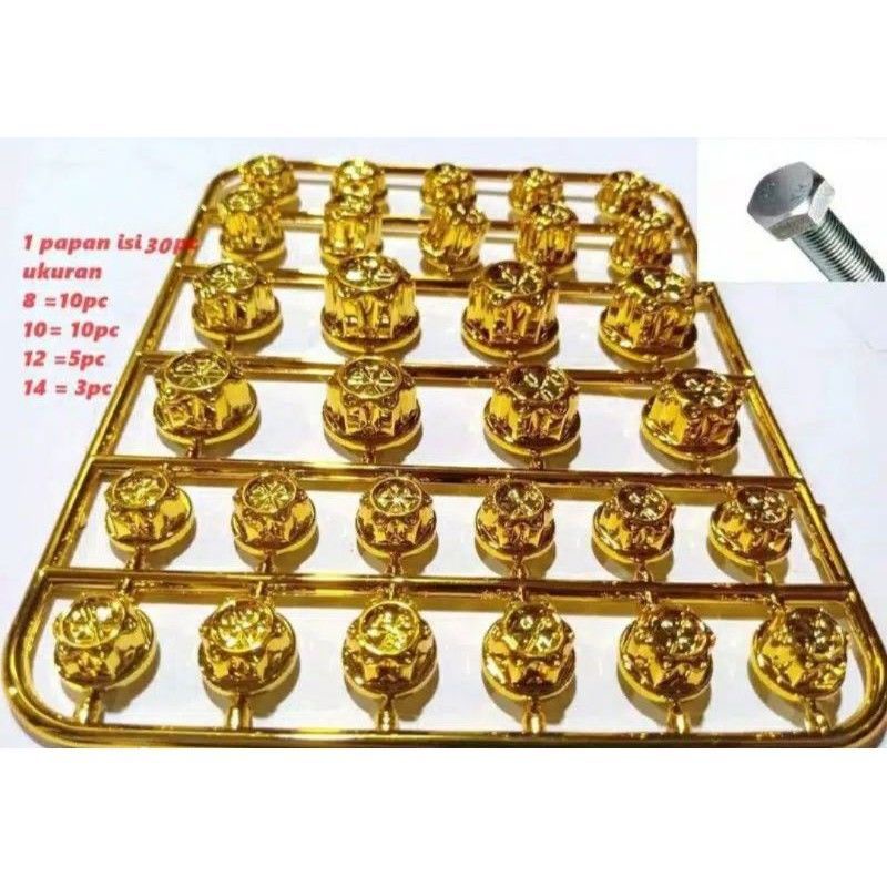 Jual Cover baut probolt - tutup baut pro bolt - penutup baut monel ...