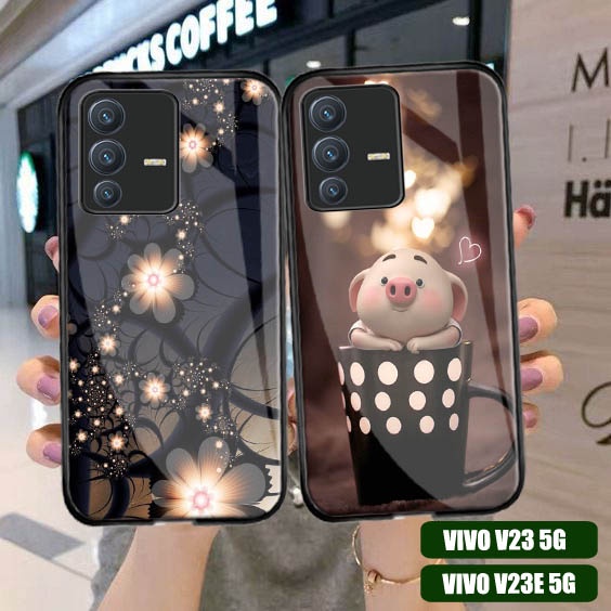 Jual Softcase Kaca VIVO V23 5G VIVO V23E [M156] Casing HP Vivo V23 5G ...