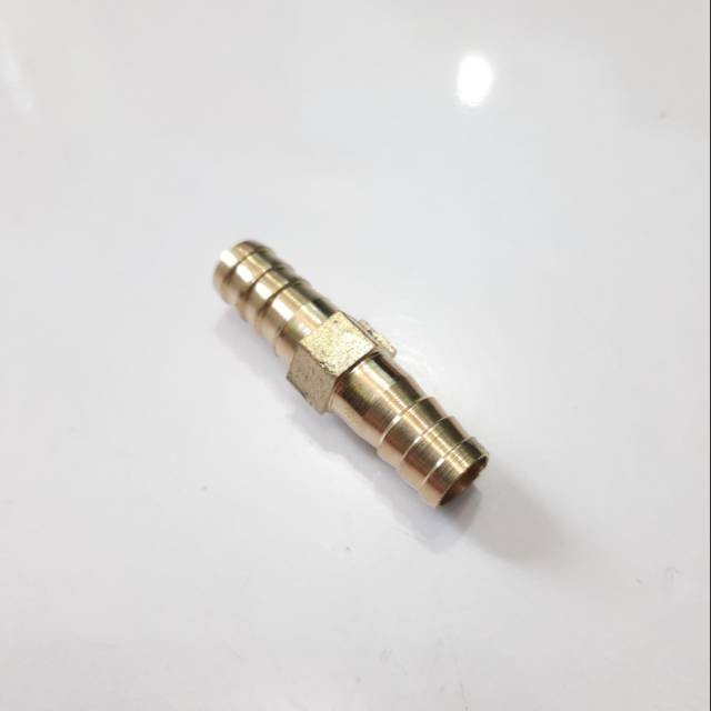 Jual Nepple selang/Sambungan Selang Kuningan Lurus Kompresor 1/2Inch ...