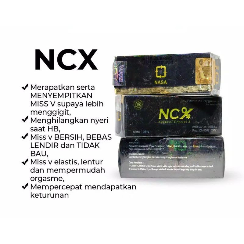 Jual NCX/CRYSTAL X NASA ORIGINAL | Shopee Indonesia