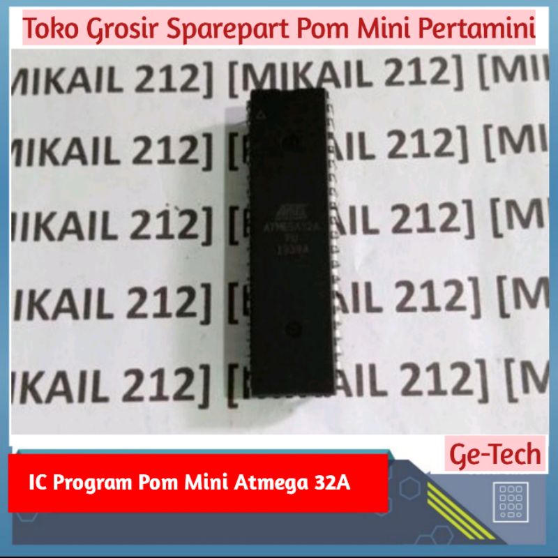 Jual IC Program Mesin Pom Mini Digital Original Atmega 32 Pertamini ...