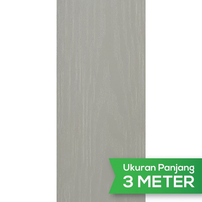 Jual Lisplang / Lisplank / PVC Plank ( Warna Abu Muda 200 x 8 x 3000 mm ...