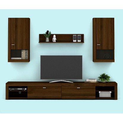 Jual Lemari bufet set claus wu rak dinding kabinet bupet multifungsi ...