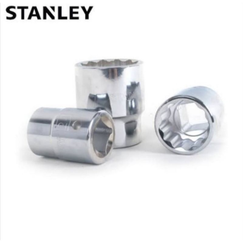 Jual Shock SOCKETS 3/4" Stanley ( 41 mm - 12 PT ) STMT89641 Stanley ...