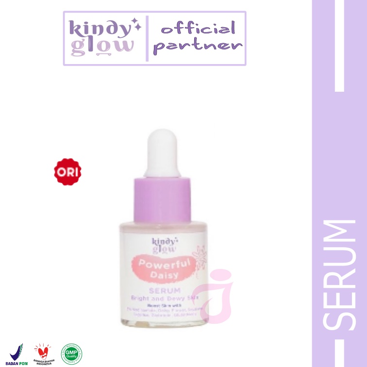 Jual KINDY GLOW Powerful Daisy Serum + Niacinamide Glutathione ...