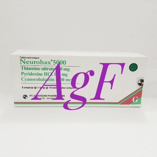 Jual Neurohax 5000 Tablet isi 50 (Guardian) | Shopee Indonesia