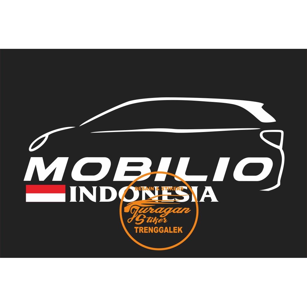Jual Sticker Mobilio Indonesia cutting stiker terbaru | Shopee Indonesia