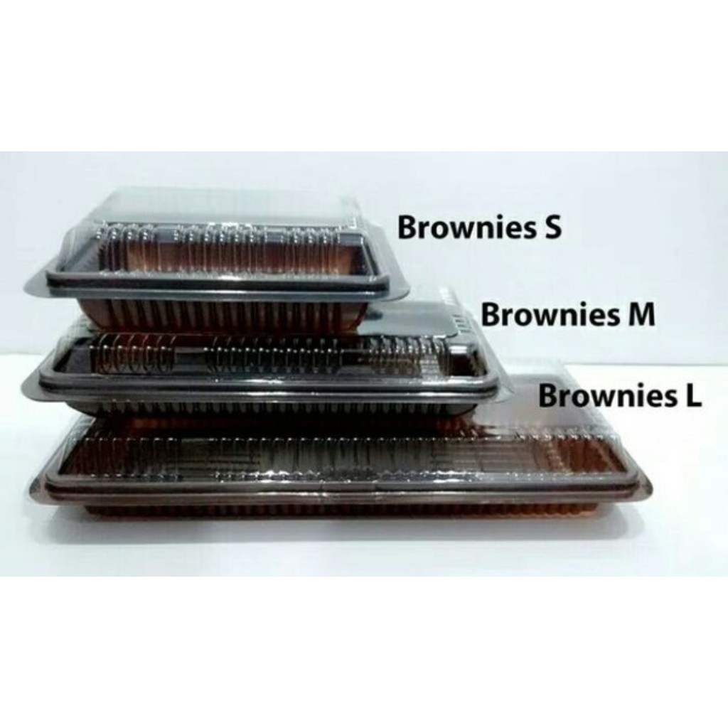 Jual Mika Brownies Lux Ukuran S, M, dan L (25pcs) | Shopee Indonesia