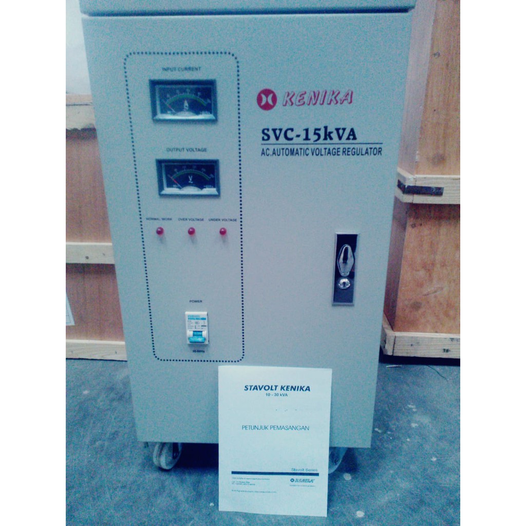Jual STAVOLT KENIKA 15KVA-1PHASE SERVO MOTOR | Shopee Indonesia