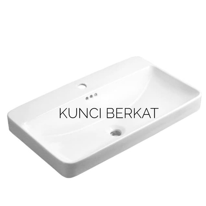 Jual Wastafel Inno Sericite 2065 White | Shopee Indonesia