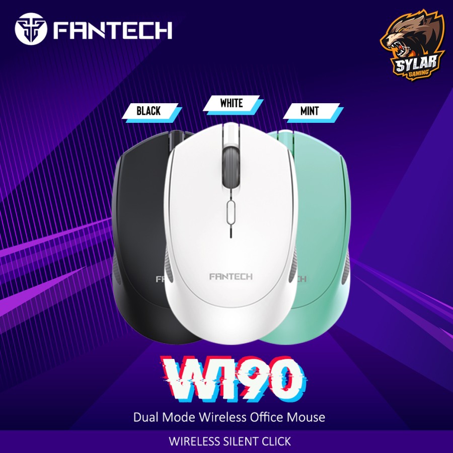 Jual Fantech W190 Dual Mode Wireless Office Mouse | Shopee Indonesia