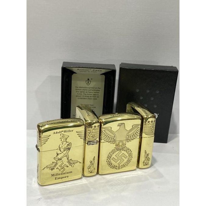 Jual Original Zippo Armor Hitler 5 Sides | Shopee Indonesia