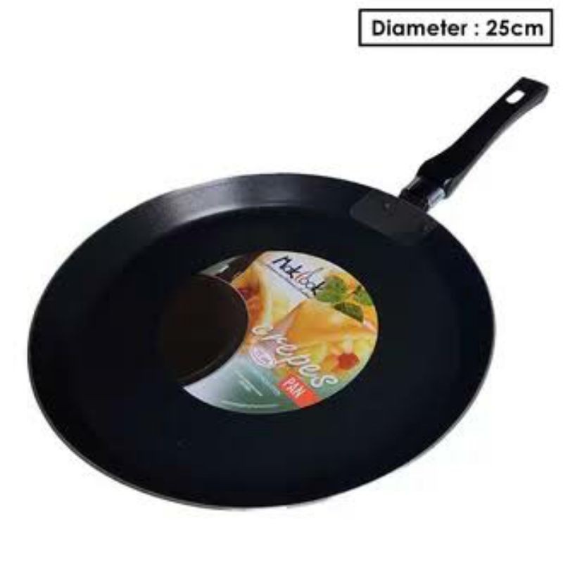 Jual Wajan Datar Crepes Pan Teflon Makcook 16 18 20 22 25 cm | Shopee ...