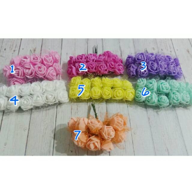 Jual Bunga spons gabus tile | Shopee Indonesia