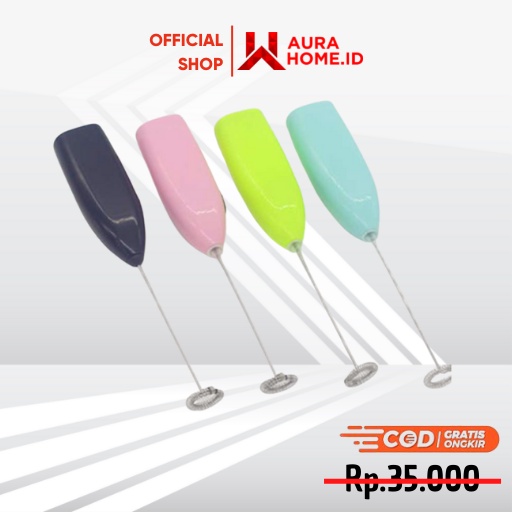 Jual Alat Mixer Blender Kocok Kopi Dalgona Elektrik Mini Otomatis ...