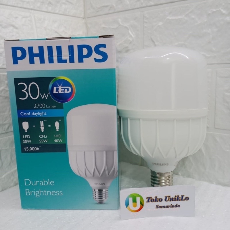 Jual Bohlam LED Philips TrueForce core 30 watt | Shopee Indonesia