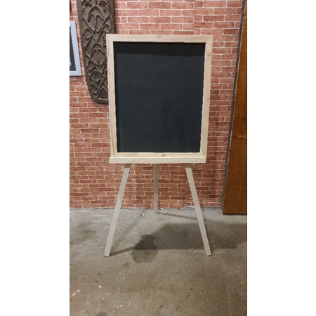 Jual Stand Kaki Penyangga Tripod Kayu Papan Tulis | Shopee Indonesia