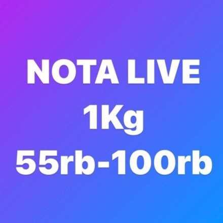 Jual NOTA LIVE 1KG (55rb-100rb) | Shopee Indonesia