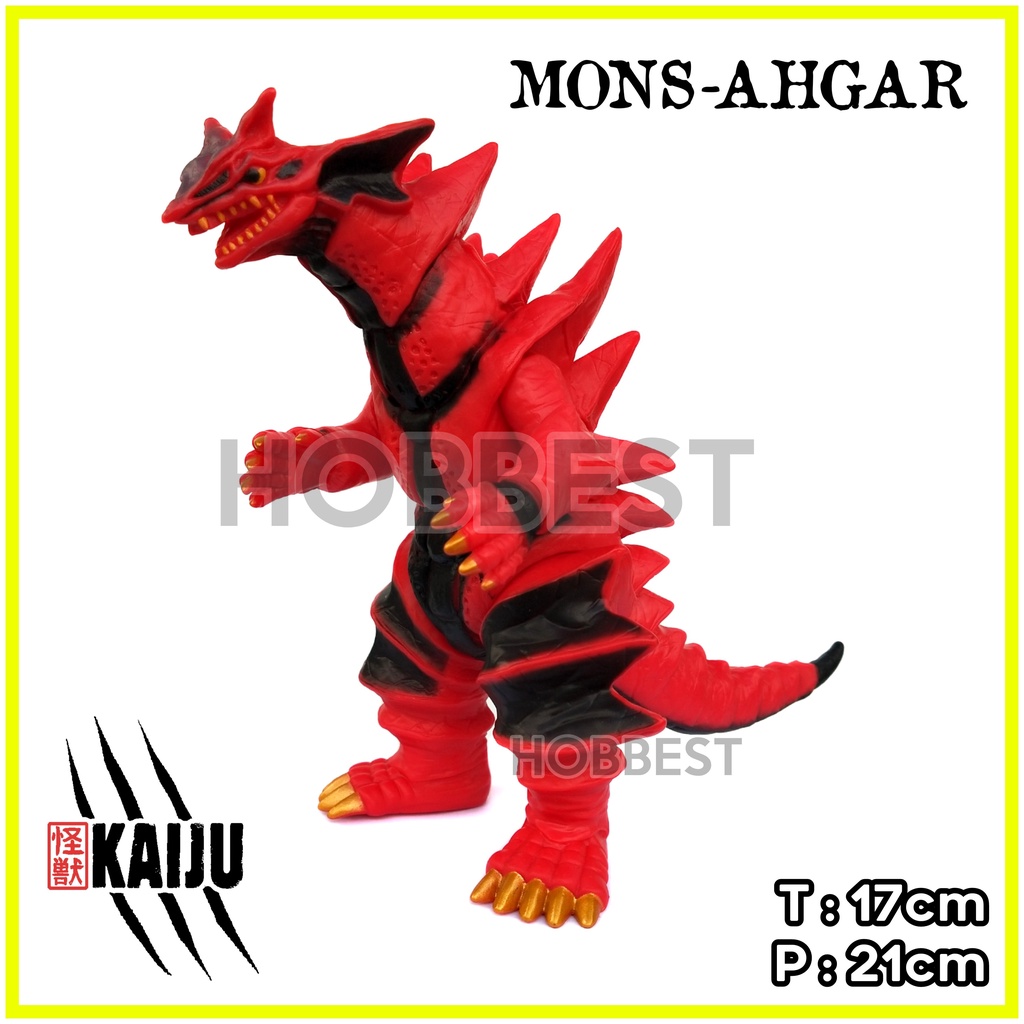Jual Kaiju MONS-AHGAR - Action Figure Monster Ultraman Monsarger Mons ...