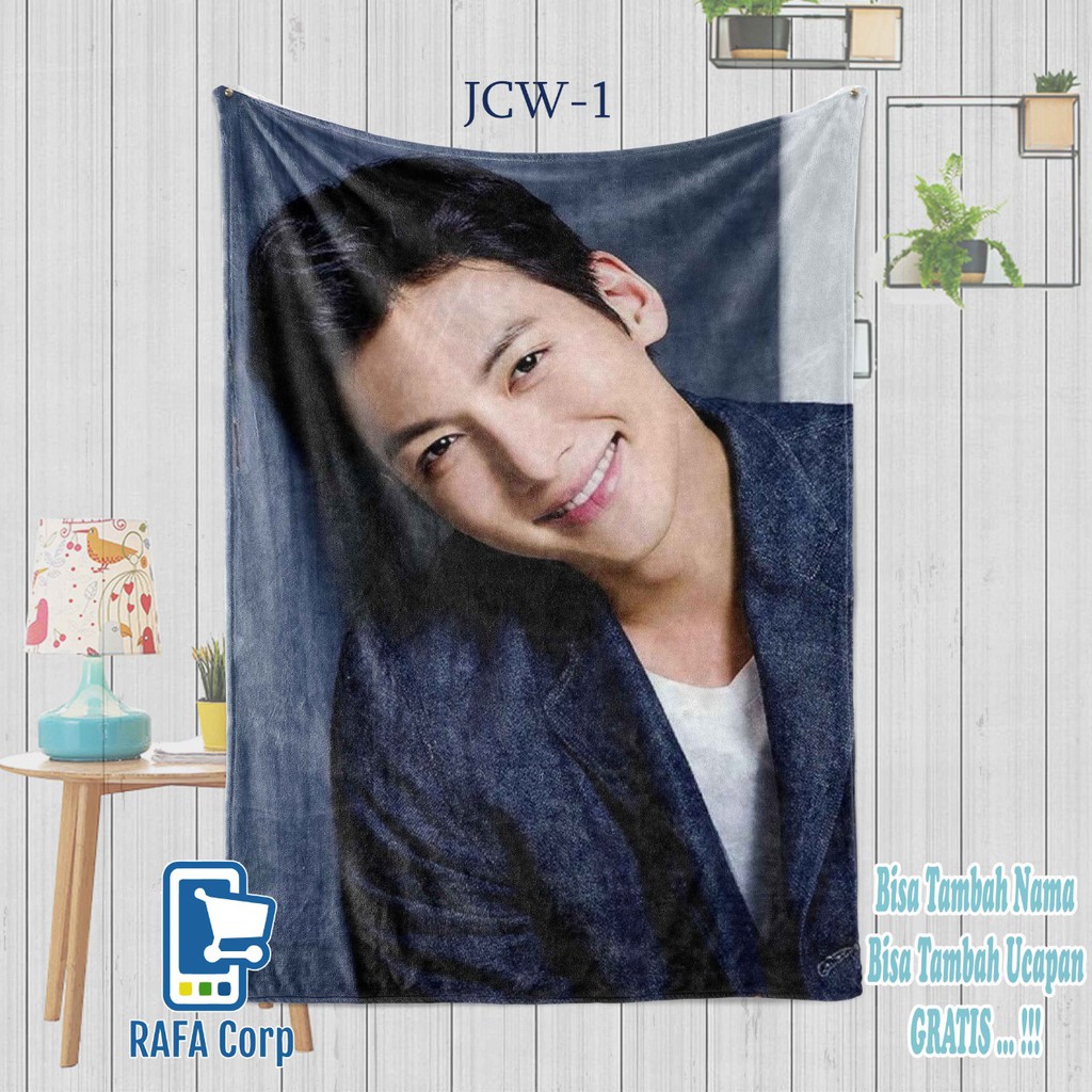Jual selimut ganteng ji chang wook - selimut artis korea ji chang wook ...