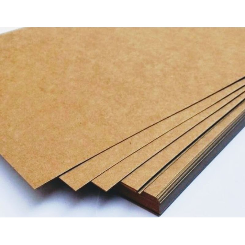 Jual [ packing tambahan ] kertas karton board hard paper A6 tebal 1.5 ...