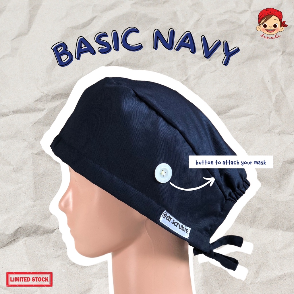 Jual Head Cap / Topi Bedah / Surgical Cap / Nurse Cap / Scrub Hat DS ...