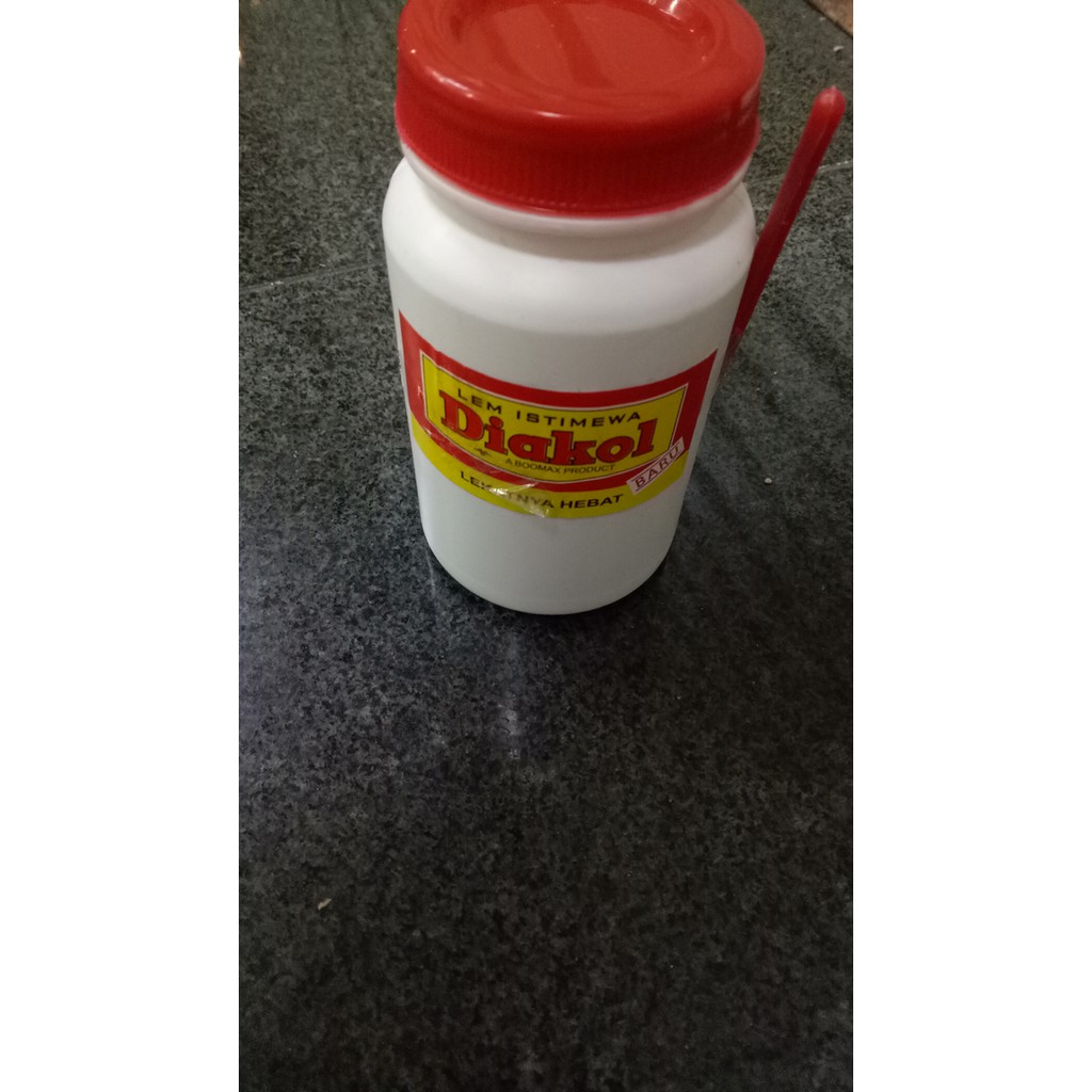 Jual Lem glukol DIAKOL besar/lem kertas anak | Shopee Indonesia