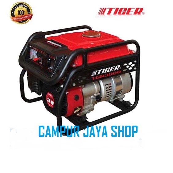 Jual Generator 1000 Watt Mesin Genset Jenset 1000W 4 Tak TGR 3000 Ori TIGER | Shopee Indonesia
