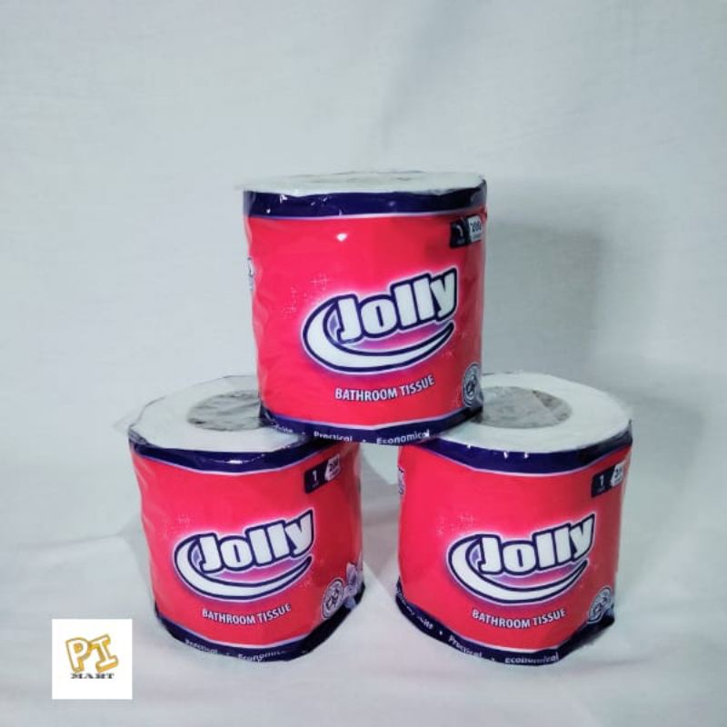 Jual TISSUE JOLLY ROLL / TISU GULUNG TOILET / TISU ISI 200 SHEET ...