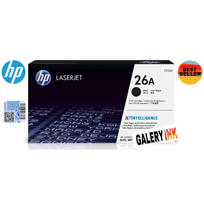 Jual Toner Printer HP LaserJet 26A ( CF226A ) Original. | Shopee Indonesia