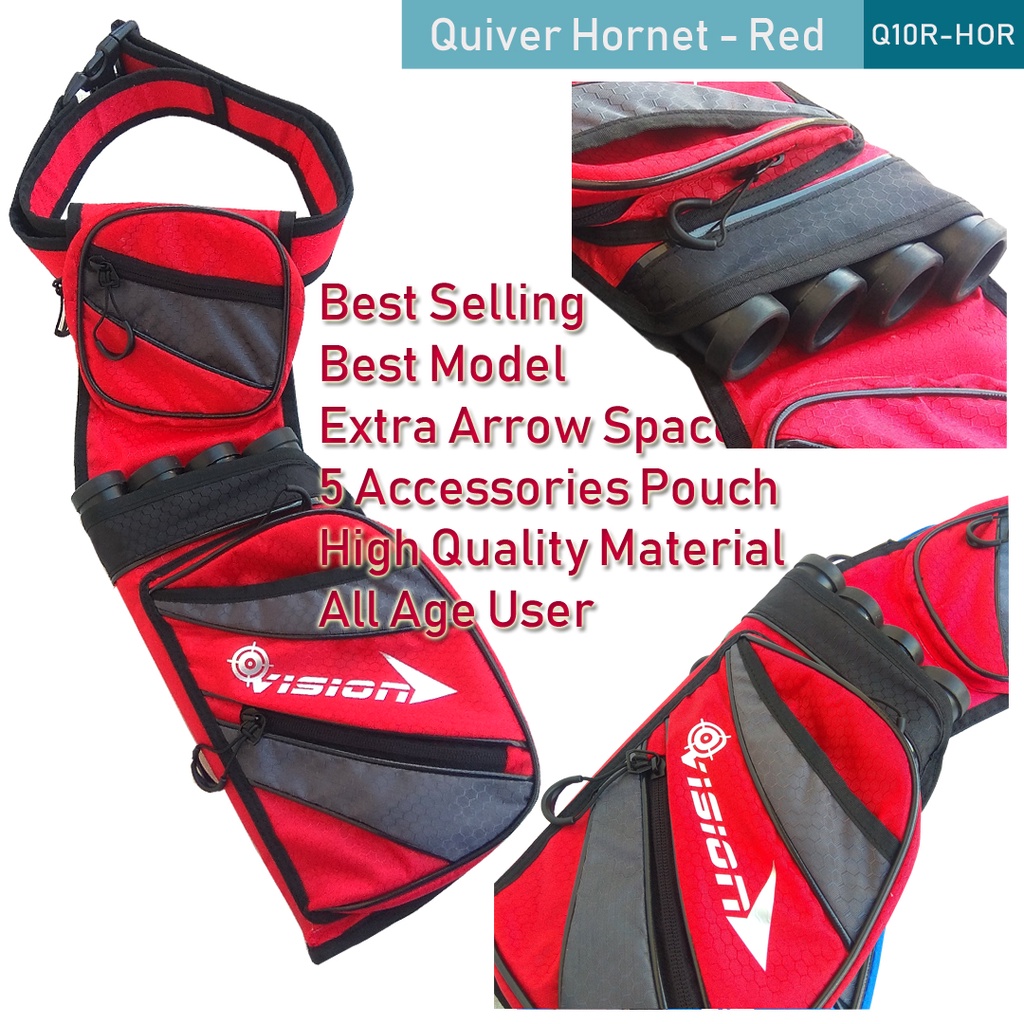 Jual Quiver Arrow Model Hornet - Tas Panah Panahan Arrow Back Side ...