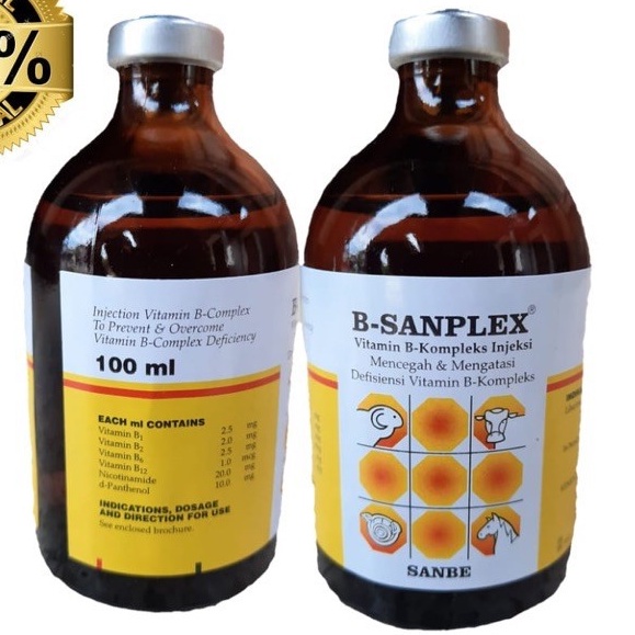 Jual B SANPLEX INJEKSI 100 ml | Shopee Indonesia