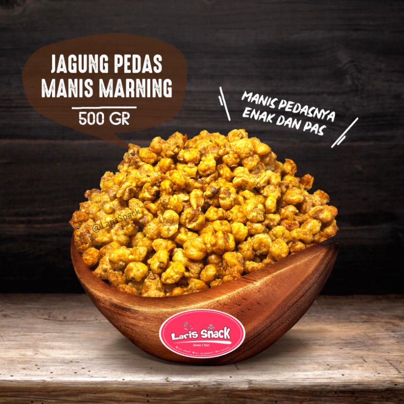 Jual Jagung Pedes Manis Marning Snack Kiloan Curah 500gr | Shopee Indonesia