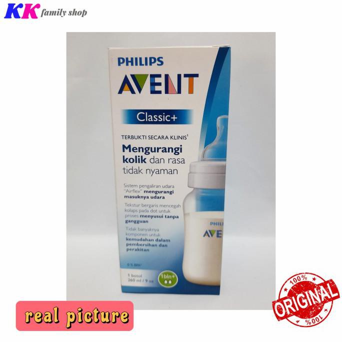 Jual Produk Unggulan Philips Avent Botol Classic 1Pcs 260Ml /Botol Susu ...