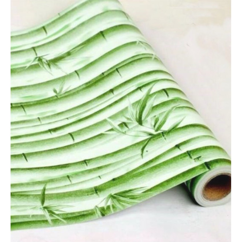 Jual Wallpaper Motif Bambu Hijau Wallpaper Dinding Stiker Dinding | Shopee Indonesia
