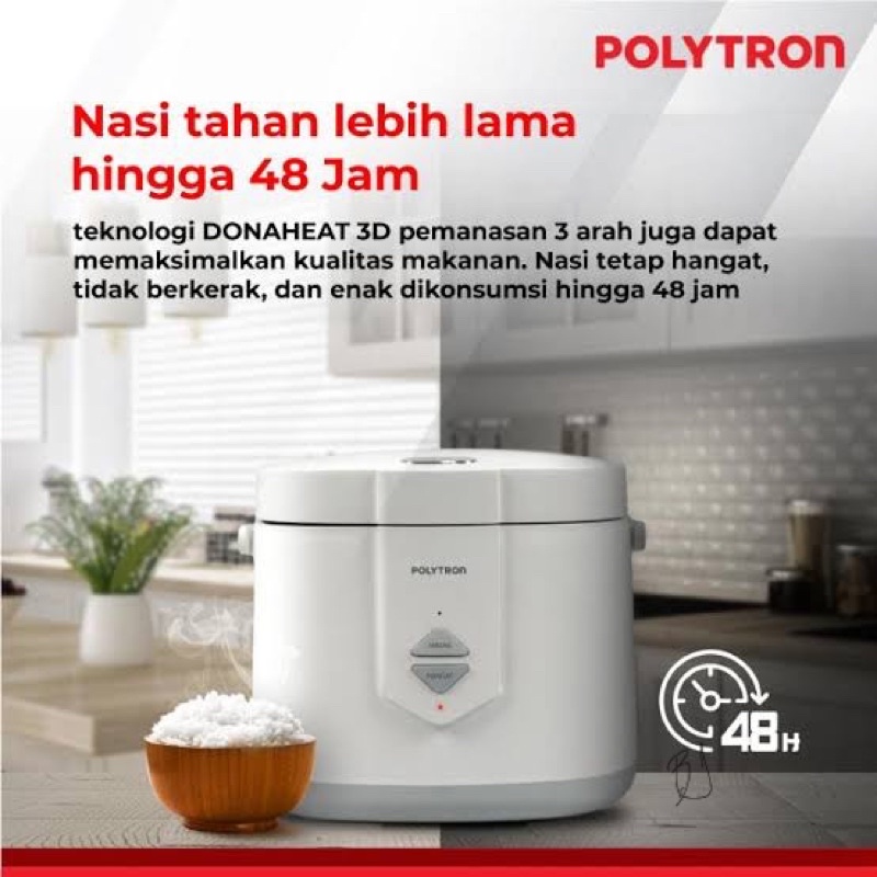 Jual MAGIC COM 2 LITER POLYTRON COATING KERAMIK MAGIC COM KAPASITAS 2 ...