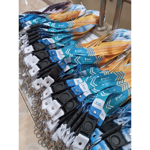 Jual Tali ID Card Printing Custom MIN ORDER 50PCS | Shopee Indonesia