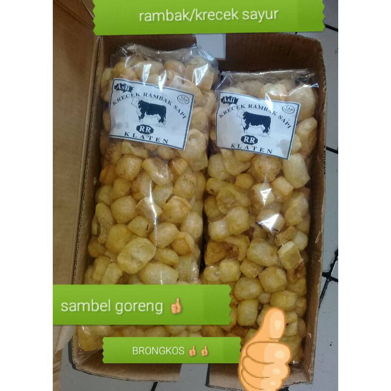 Jual Krecek/rambak kulit sayur | Shopee Indonesia