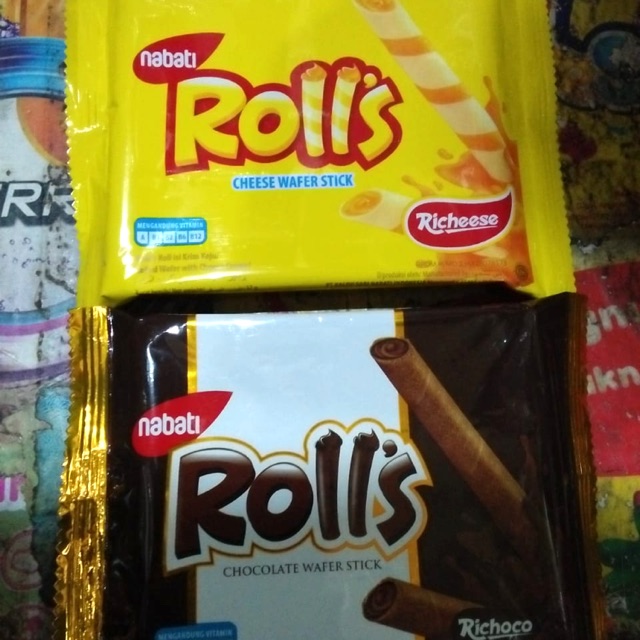 Jual Nabati Rolls dan Nabati Wafer Isi 10 bungkus | Shopee Indonesia