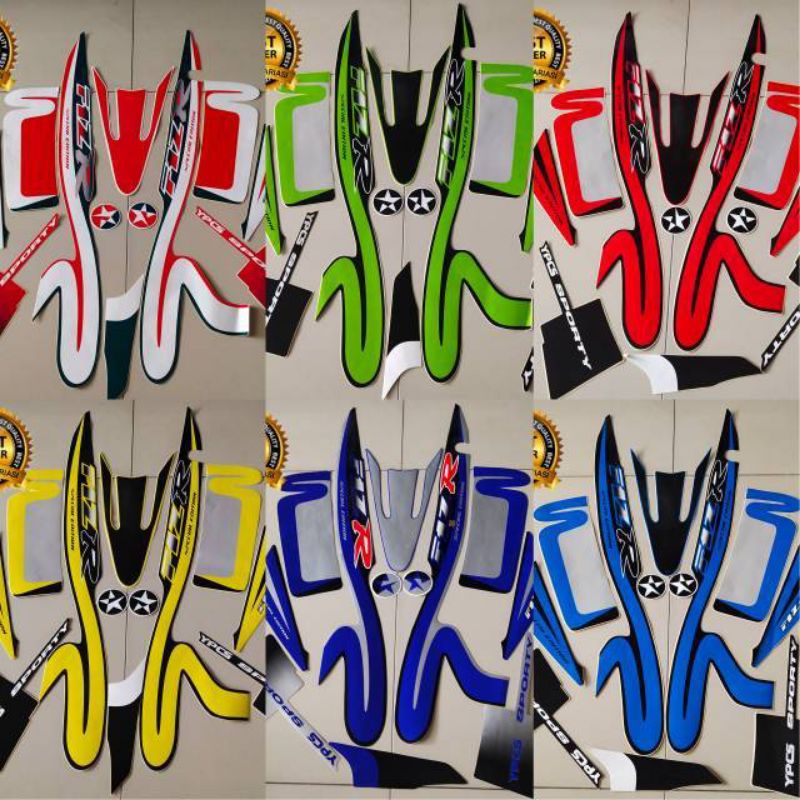 Jual striping YAMAHA F1ZR fizr caltex kaltec lis body standar | Shopee ...