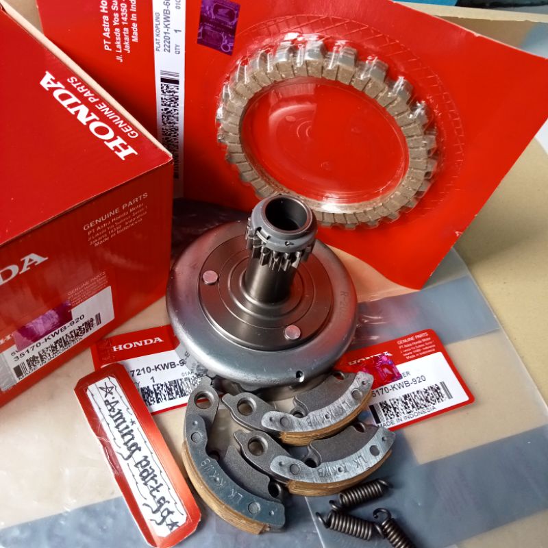 Jual MANGKOK LONCENG+KAMPAS GANDA+KAMPAS KOPLING REVO ABSOLUTE BLADE REVO FIT ASLI KWB ...