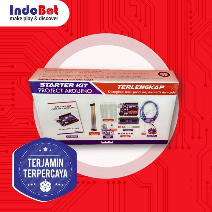 Jual Starter Kit Project Arduino Terlengkap dan Buku Panduan Proyek ...
